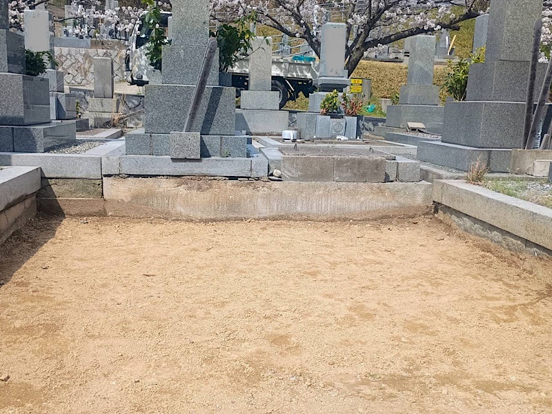 愛媛県のお墓と終活なら株式会社ムラカミ石材 | 大谷墓地6区 2基墓じまい